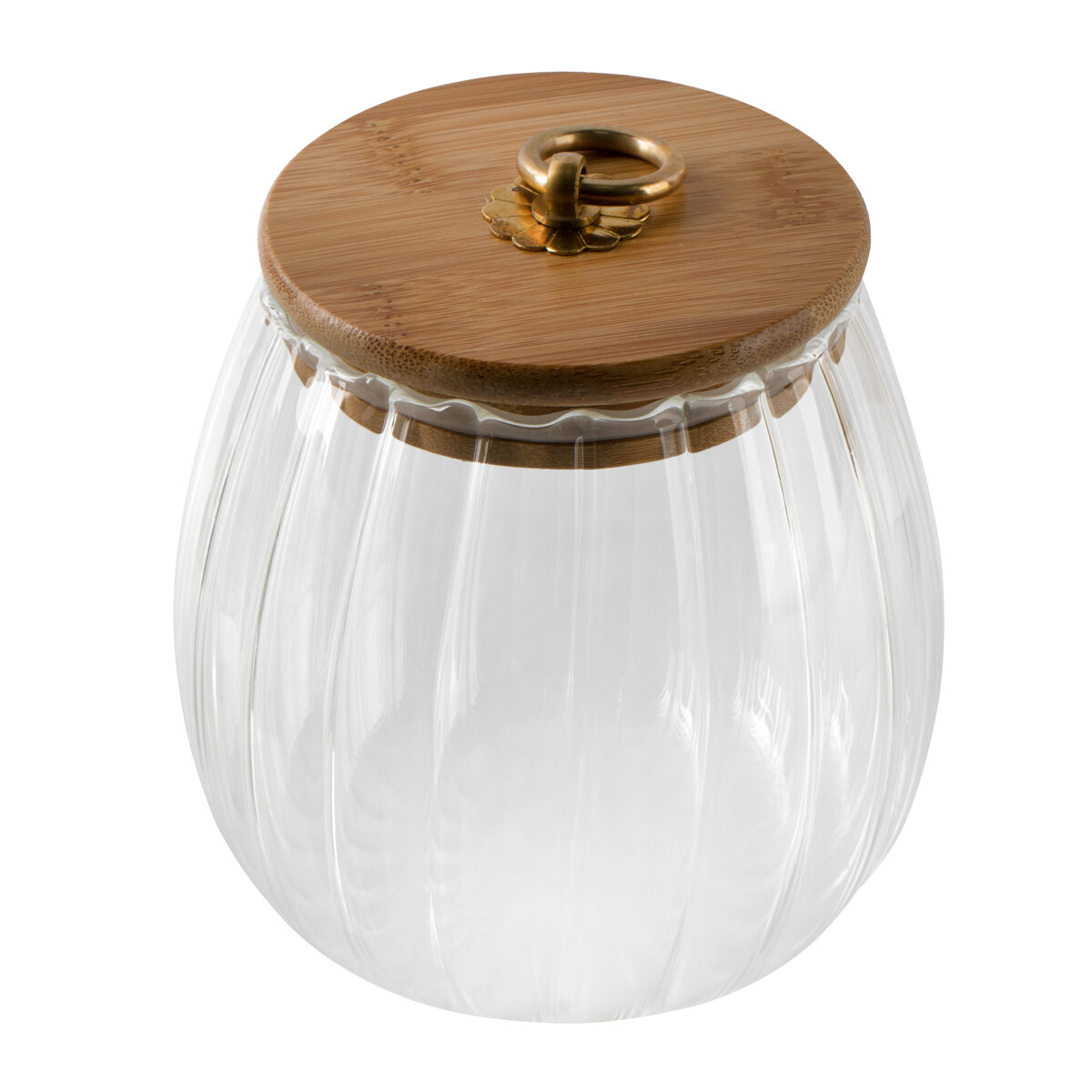 Stilerra home PFH-040-QB46 Банка для хранения 837 мл, стеклянная посуда для кухни