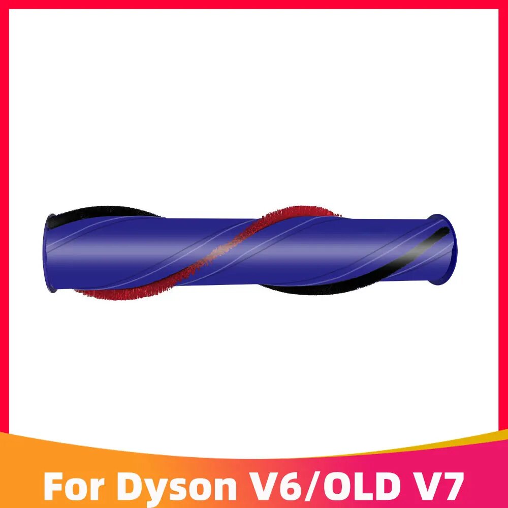 Подходит для ( Dyson V6 / 966821-01 / 966084-01 ) Запчасти для пылесоса Аксессуары Замена Карбоновый щеточный валик