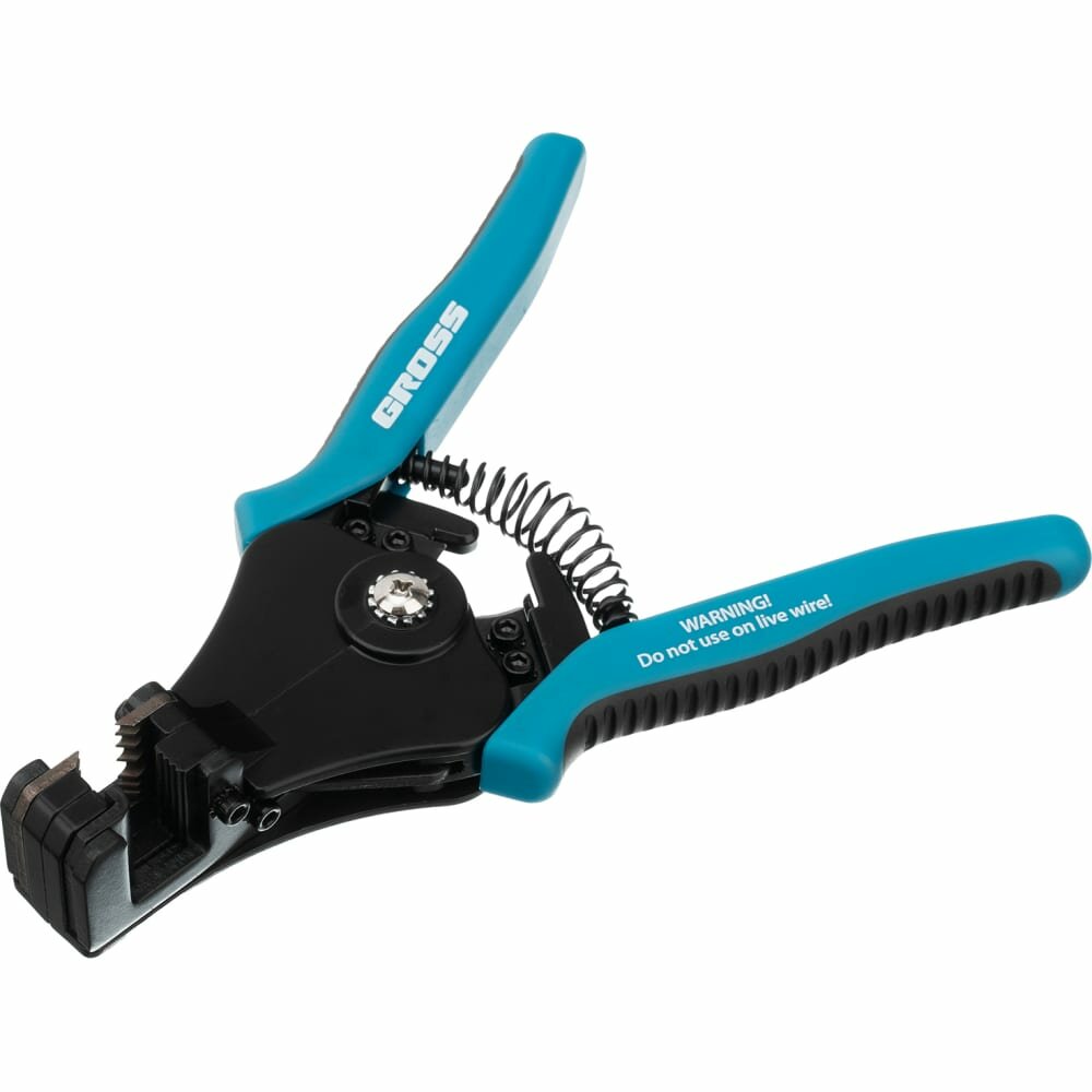 Щипцы для зачистки электропроводов 0,5, 1,0, 1,5, 2,5, 4,0, 8,0 мм GROSS 17721, резиновая