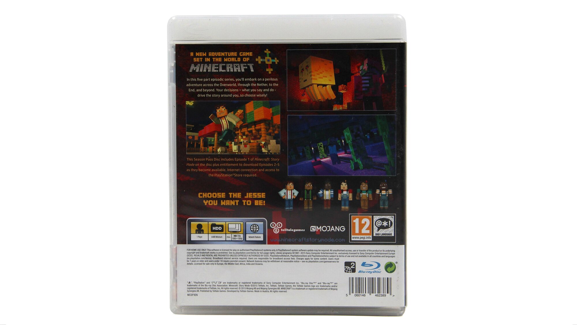 Minecraft Story Mode (PS3) — фото 1