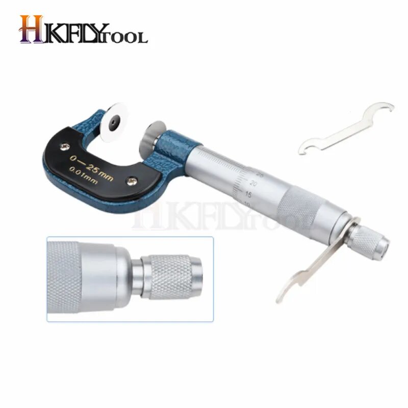 Дисковый микрометр HKFLYTOOL 0-25 мм 25-50mm