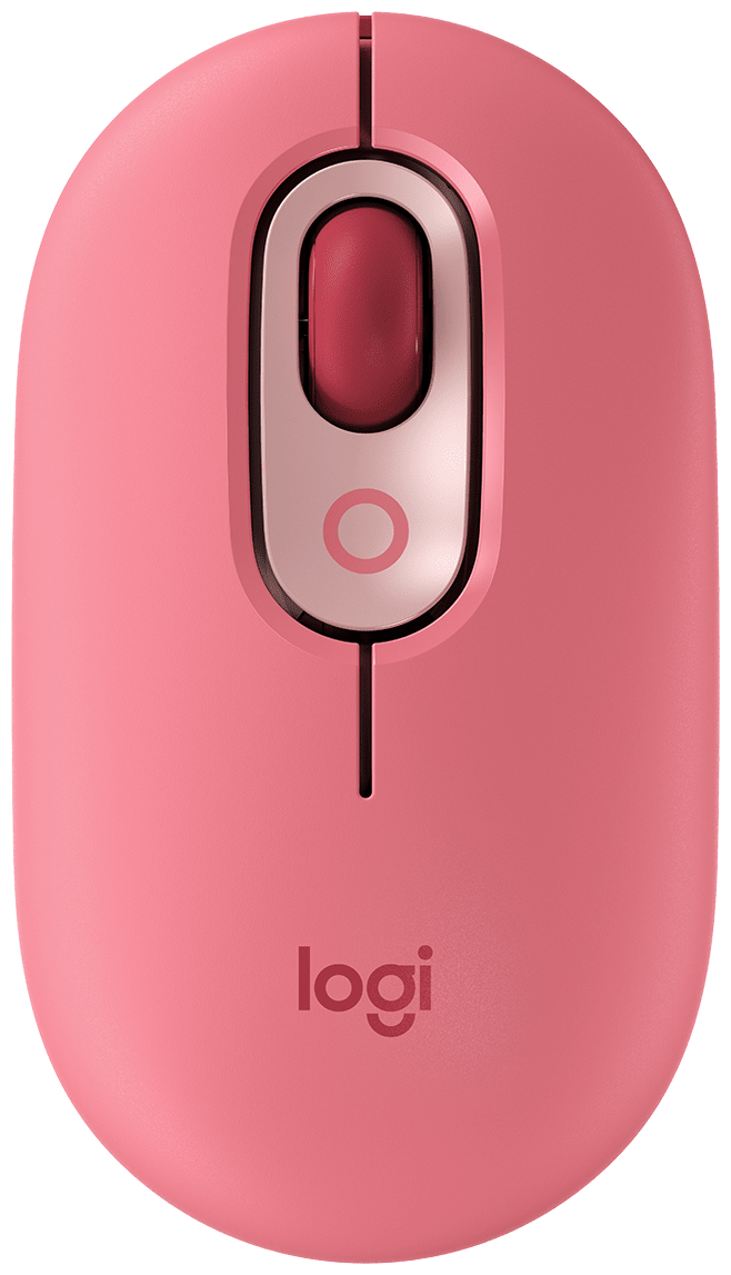 Мышь беспроводная Logitech POP Mouse HEARTBREAKER ROSE (910-006548)