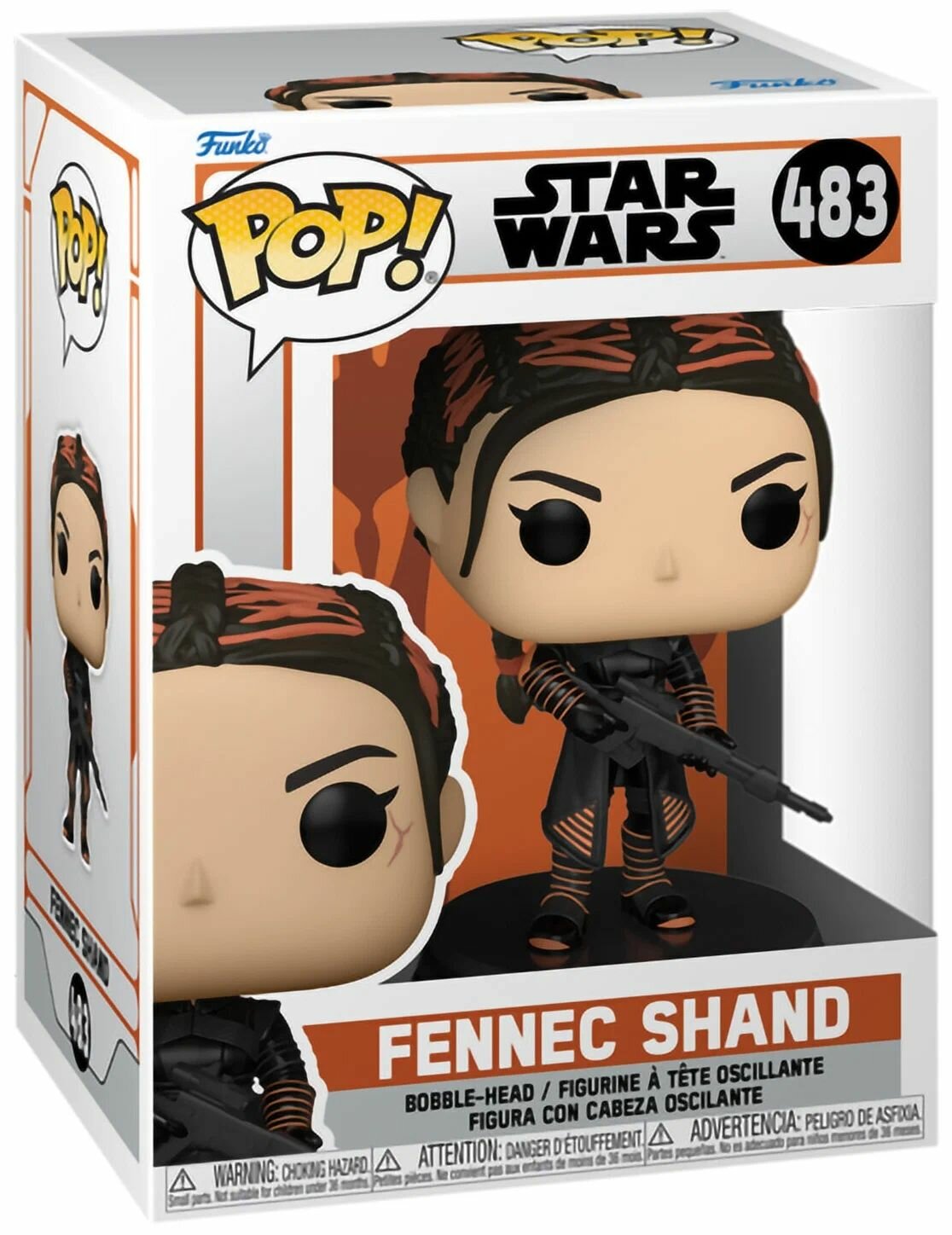 Фигурка Funko POP! Bobble Star Wars Mandalorian Fennec Shand 54526