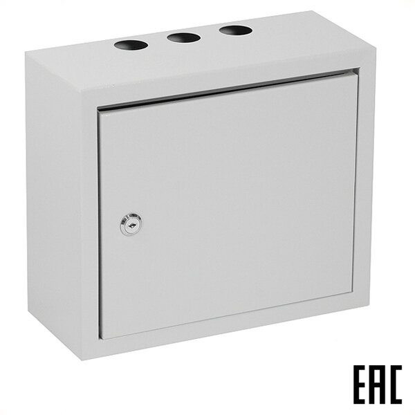 Шкаф 265х310х130мм на 12 модулей светло-серый 3-004 Элма ЩРН-12-з NRP12Z