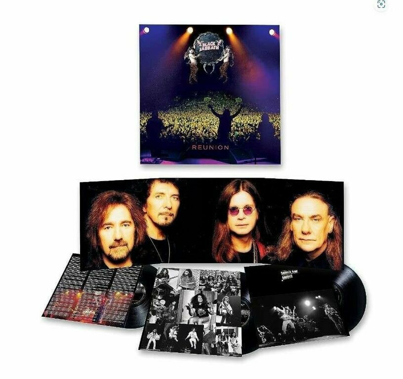 Виниловая пластинка Black Sabbath - Reunion 3-Lp