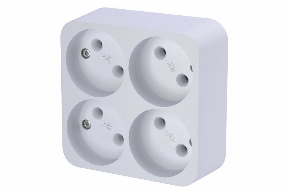 Электрический разветвитель фотон четверник АМ 6-4, 6А 12325