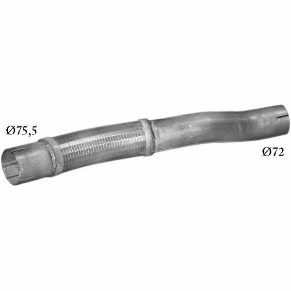 Труба выхлопного газа, POLMOSTROW 69.40 (1 шт.)