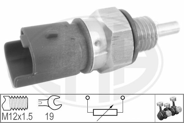Датчик температуры охлаждающей жидкости PSA C2 C3 C4 1007 206 307 RENAULT Laguna II ERA 330624