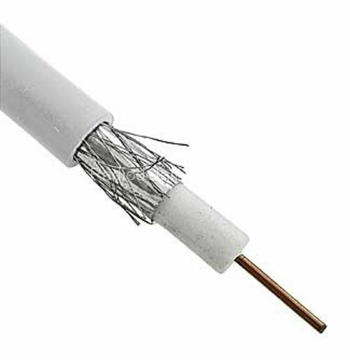 Кабель коаксиальный Чувашкабель RG-6 РК 75-4,3-31 (белый) (100 м)