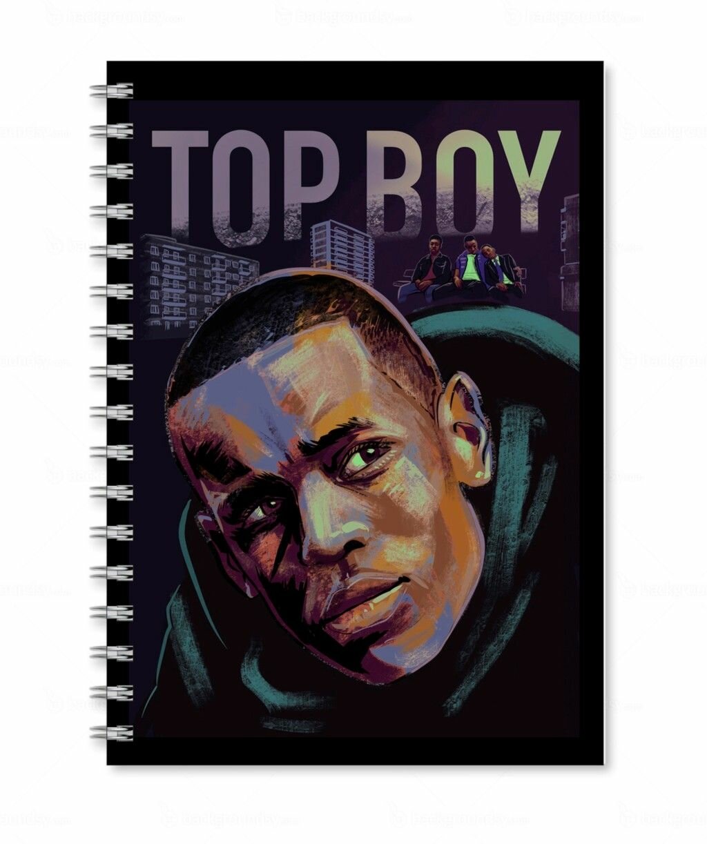 Тетрадь Mewni-Shop А3 "Главарь, Top Boy" - 0006