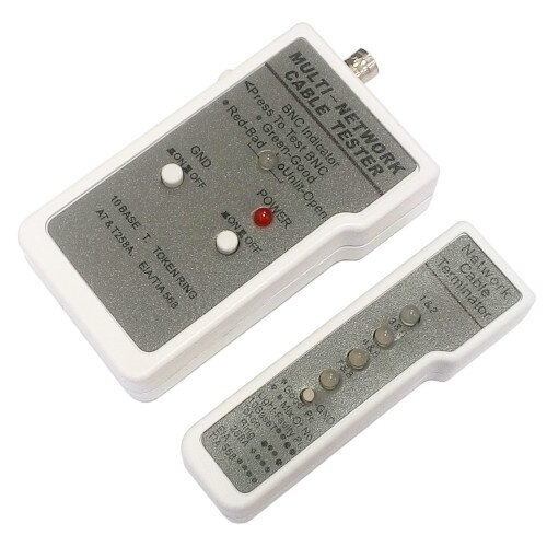 LAN тестер HL-004/NCT-1/ST-248 для UTP, STP (RJ-45), Coaxial (BNC)