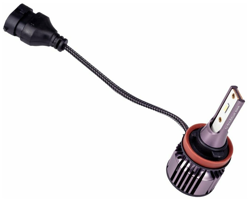 Светодиод головного света AMP CSP L04S, H11, 6000К, 25Вт, 1шт