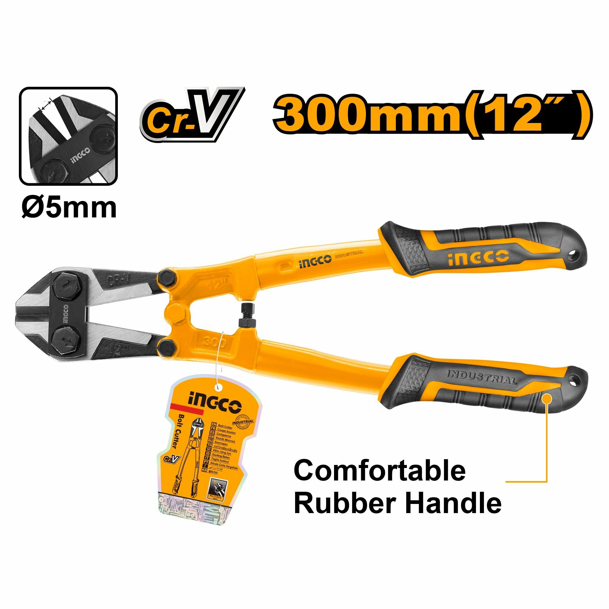 Болторез INGCO HBC0812 INDUSTRIAL 300 мм