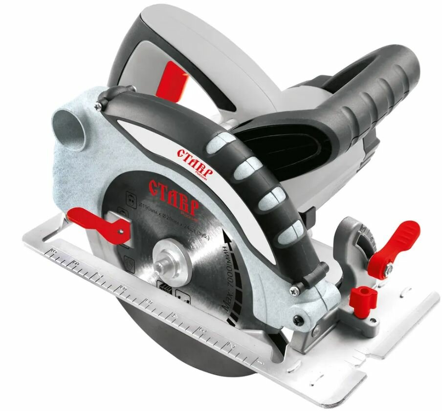 Пила дисковая ставр ПДЭ-190/1600, серый