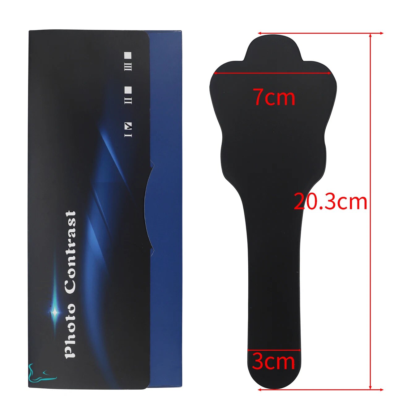 Прочная Стоматологическая фотоконтрастная доска для фотосъемки, черная фоновая доска, доска для контрастной коррекции полости рта, щек