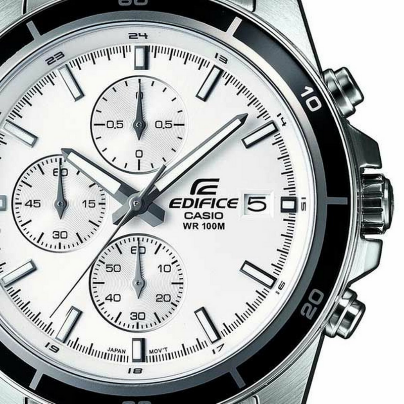 Наручные часы CASIO Edifice, серебряный — фото 1