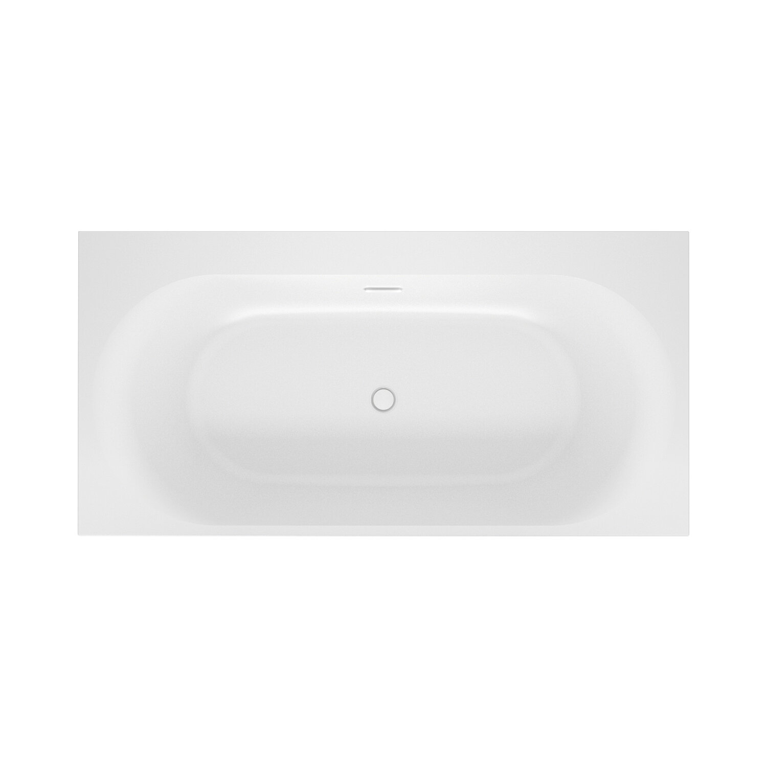 Акриловая ванна с интегрированным переливом 180х90 Wellsee Dream For More 23790102R в наборе 2 в 1: ванна акриловая 180 х 90 см в цвете белый глянец, слив-перелив белый глянец