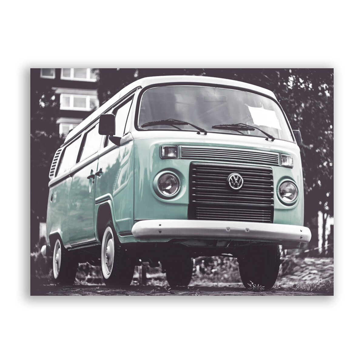 Постер, плакат на бумаге / Volkswagen Retro VW T1 / Размер 30 x 40 см