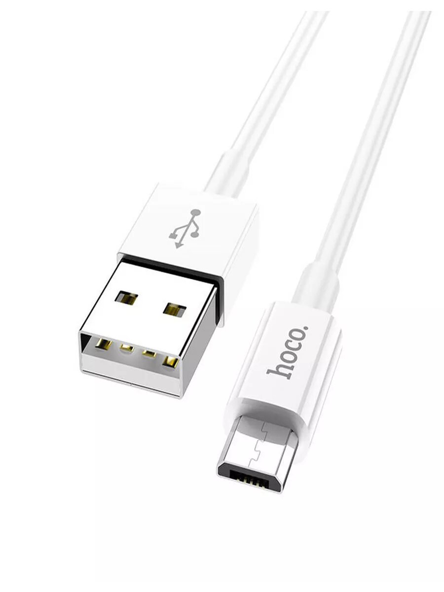 Кабель HOCO USB/Micro-USB,3А, 1м.
