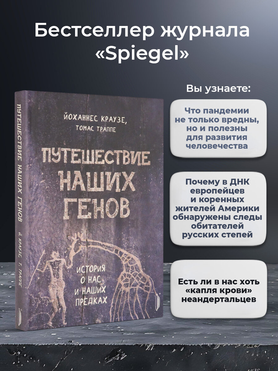 Путешествие наших генов: история о нас и наших предках