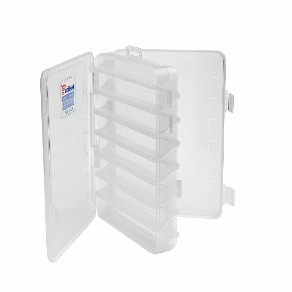 Коробка для приманок двухсторонняя 8.8х19х3.2см Premier, Helios