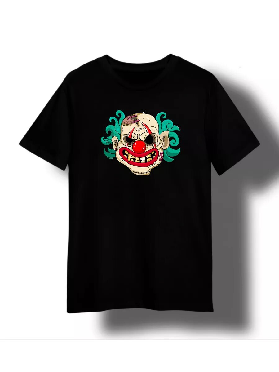 Футболка зомби клоун