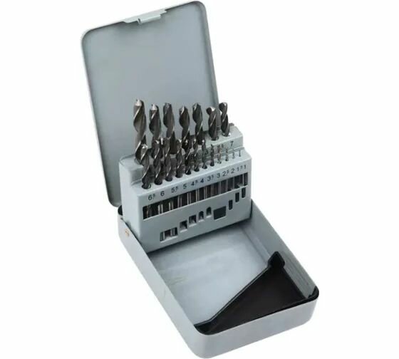 Набор сверл НС19И (19 шт; 1-10 мм; шаг 0.5 мм)