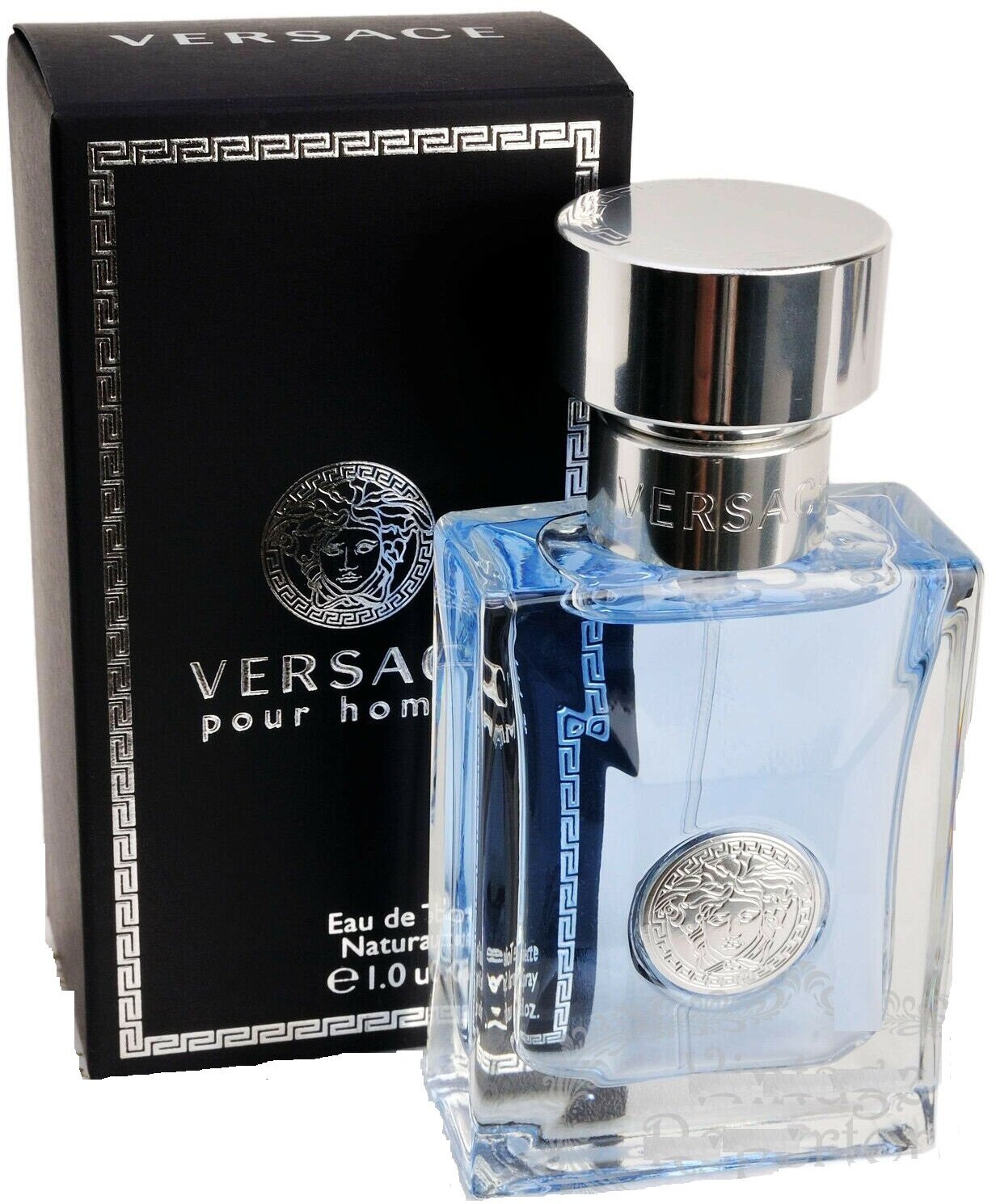 Туалетная вода Versace "Pour Homme", мужская, фужерный аромат,30 мл