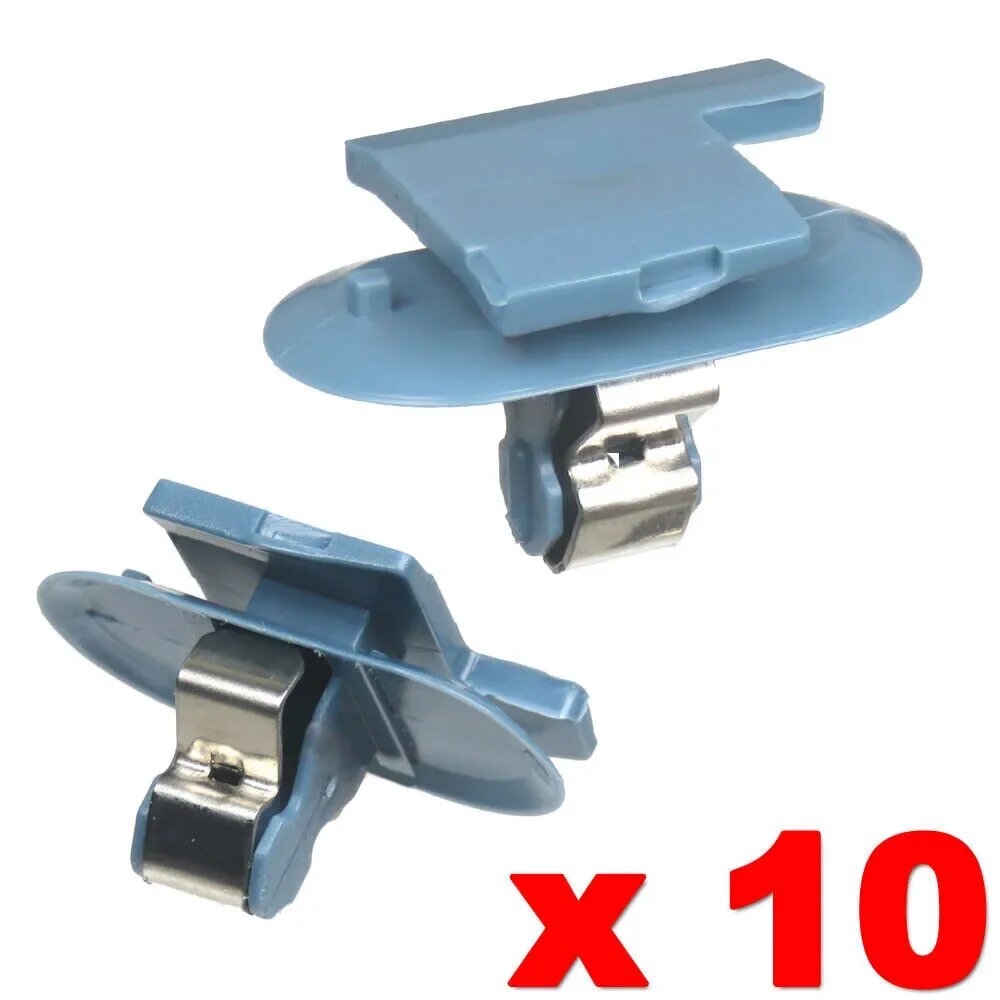 Задняя дверь багажника, внутренняя отделка панели, пластиковые зажимы, синие для Opel, аксессуары для салона автомобиля, автозажимы