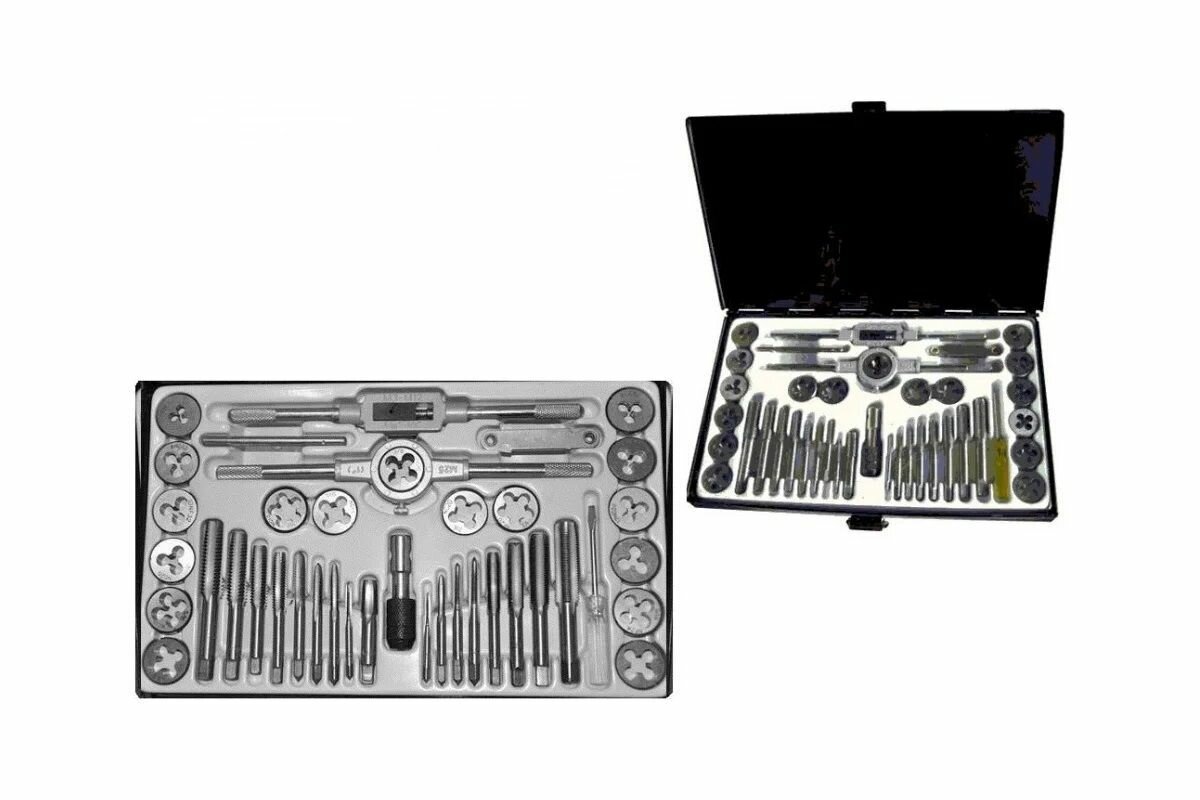 Набор метчиков и плашек дюймовый Torin 45 предметов TRX0045INCH