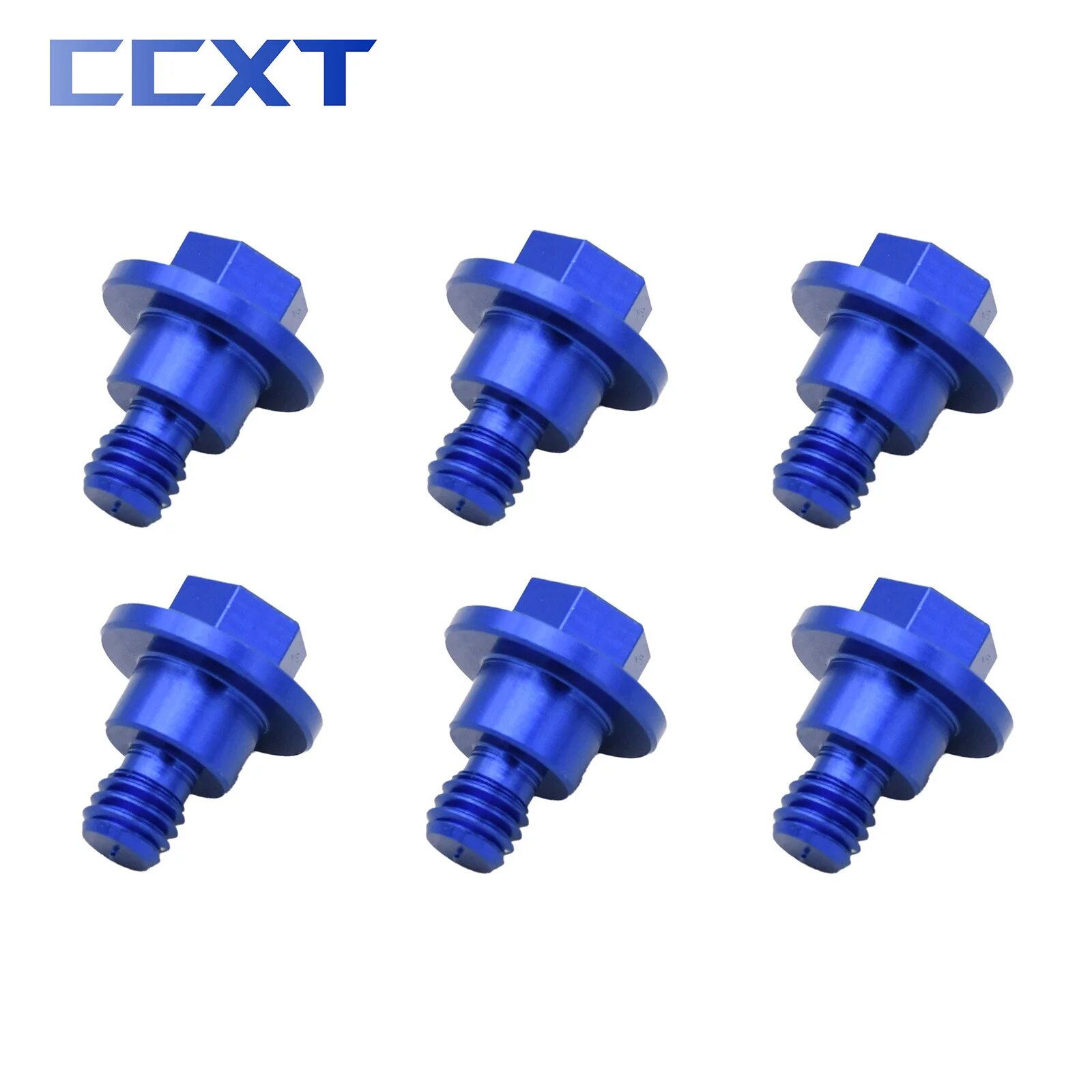 Для Yamaha YZ125 YZ250 YZ250F YZ450F Для KTM EXC EXCF SX SXF XC XCF XCW 2000-2022 M6 * 12 Винт защиты передней вилки для мотокросса Синий, Blue