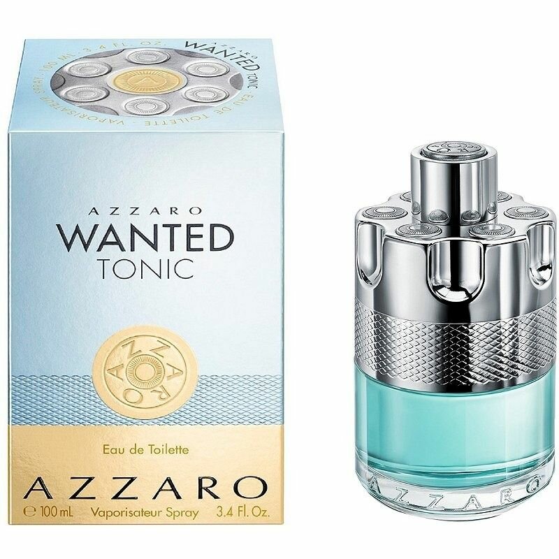 Azzaro wanted tonic 100ml туалетная вода муж. маркированный