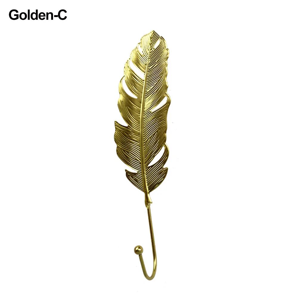 Золотой крючок Golden-C в форме пера