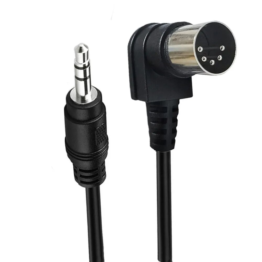 Аудиокабель MIDI 5P DIN 3.5 мм, 1,5 м