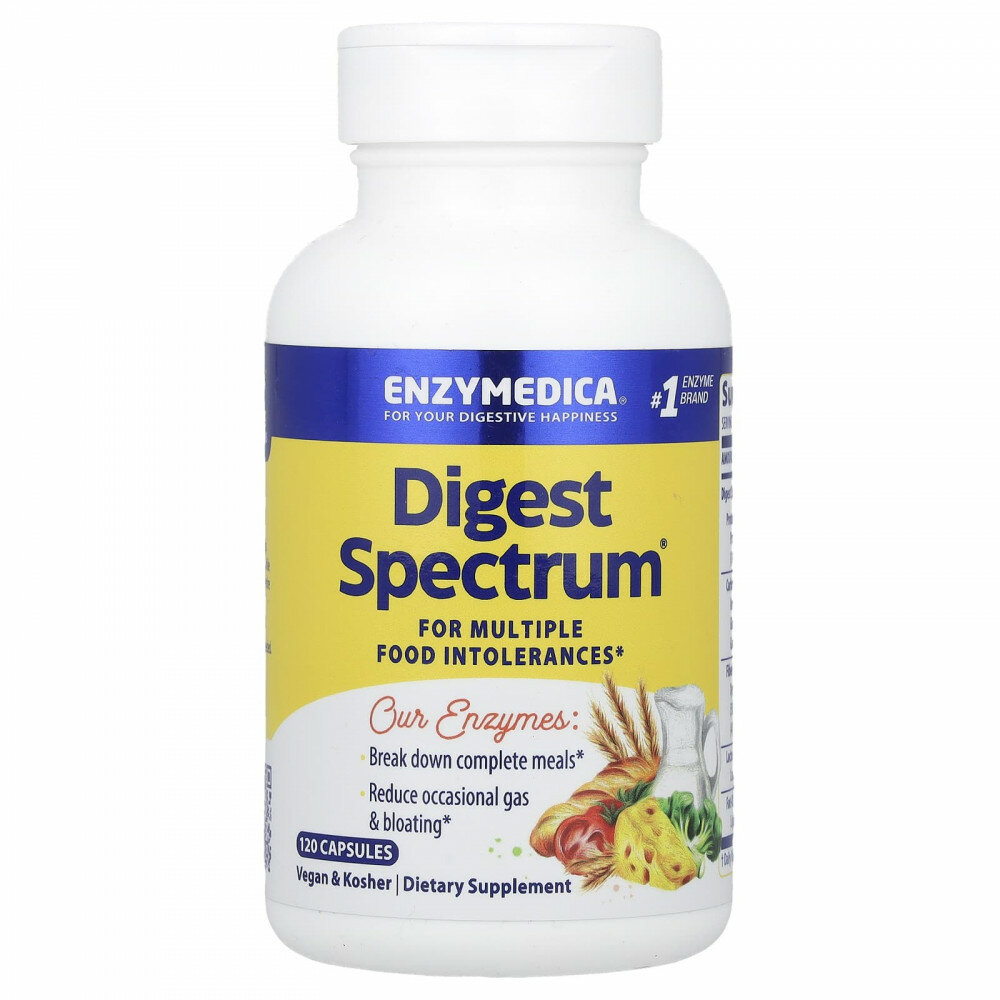 Enzymedica, Digest Spectrum®, 120 капсул