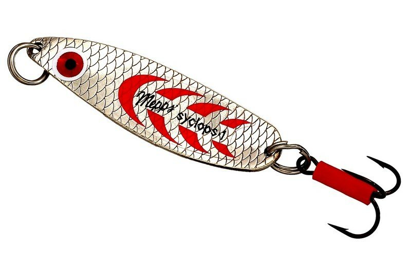 Блесна колеблющаяся MEPPS Syclops 12.0г №1 65мм #S red