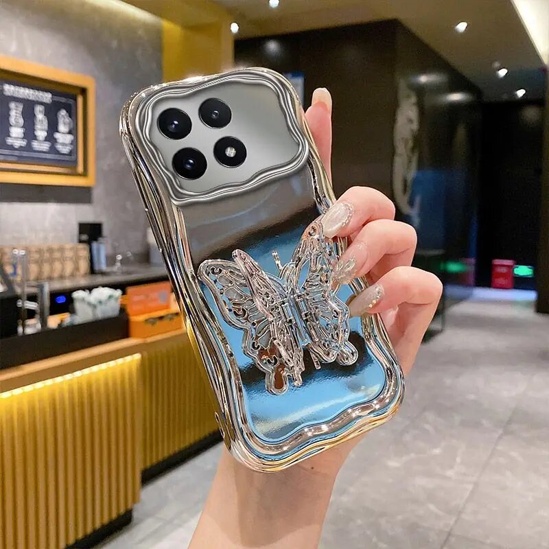 Для OnePlus 12 12R 11 11R чехол мягкое силиконовое покрытие с подставкой-бабочкой защитный чехол на заднюю панель для One Plus 12R 11 12 1 + 12 For OnePlus 12