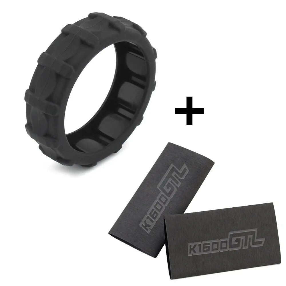 Для BMW K1600GT K1600GTL K1600B GA K1600 GT K1600 GTL K1600 B Мотоцикл много контроллера защита Ручка Резиновая крышка Черный, Black K1600GTL