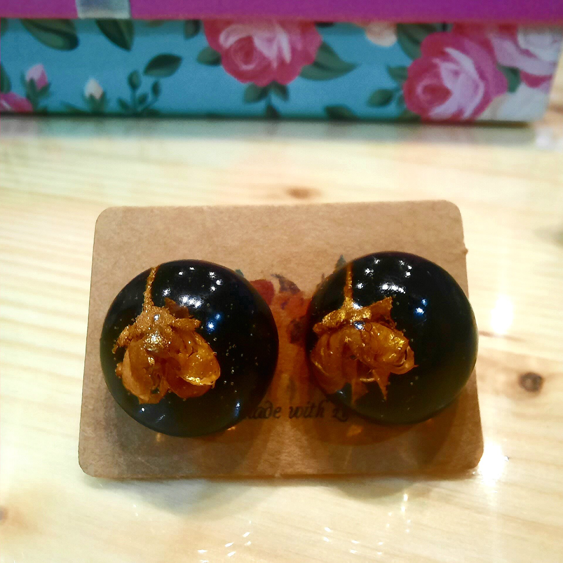 Серьги пусеты