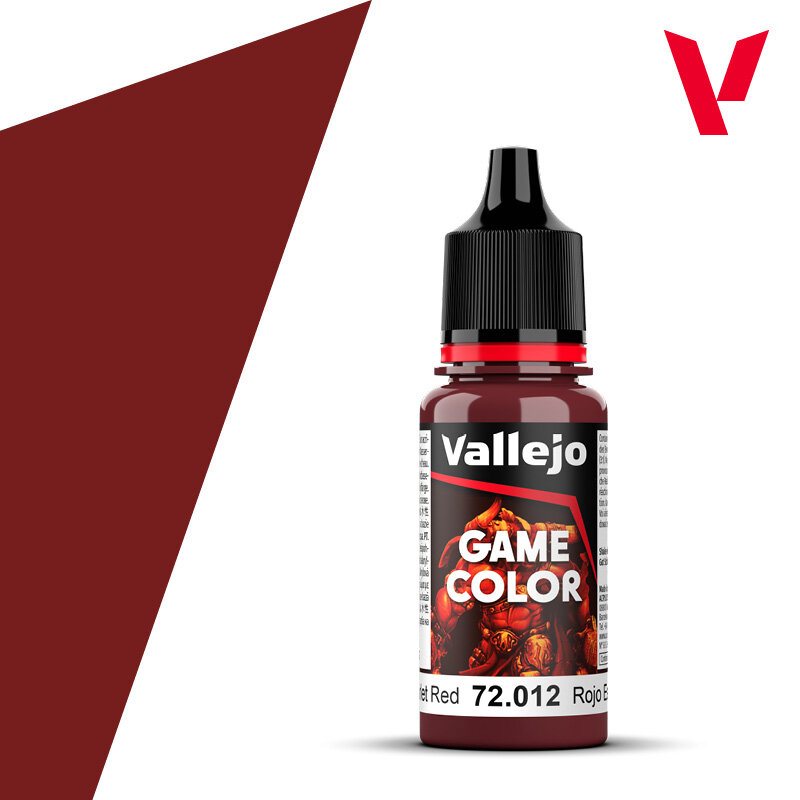 Краска g72012 Vallejo Серии Game Color Scarlett Red (красно-алый) 18ml