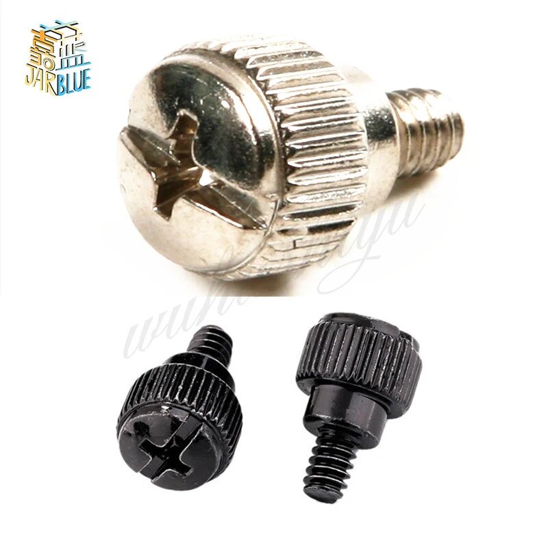 JARBLUE Винты для корпуса компьютера M3,5 Black, 6mm