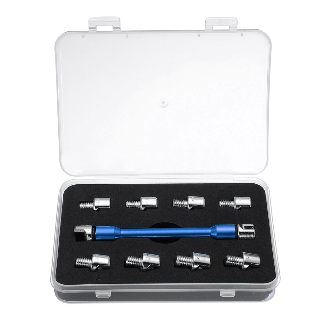 Ключ для спиц мотоцикла, 5.0-6.8мм, универсальный ручной инструмент для ремонта колес внедорожников