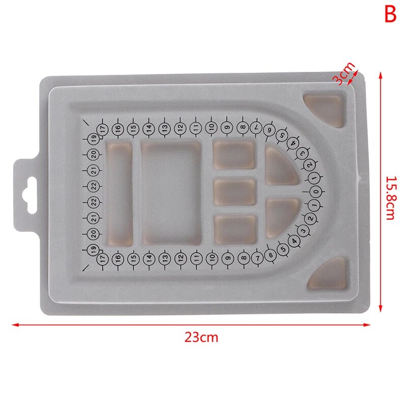Флокированная доска для бижутерии