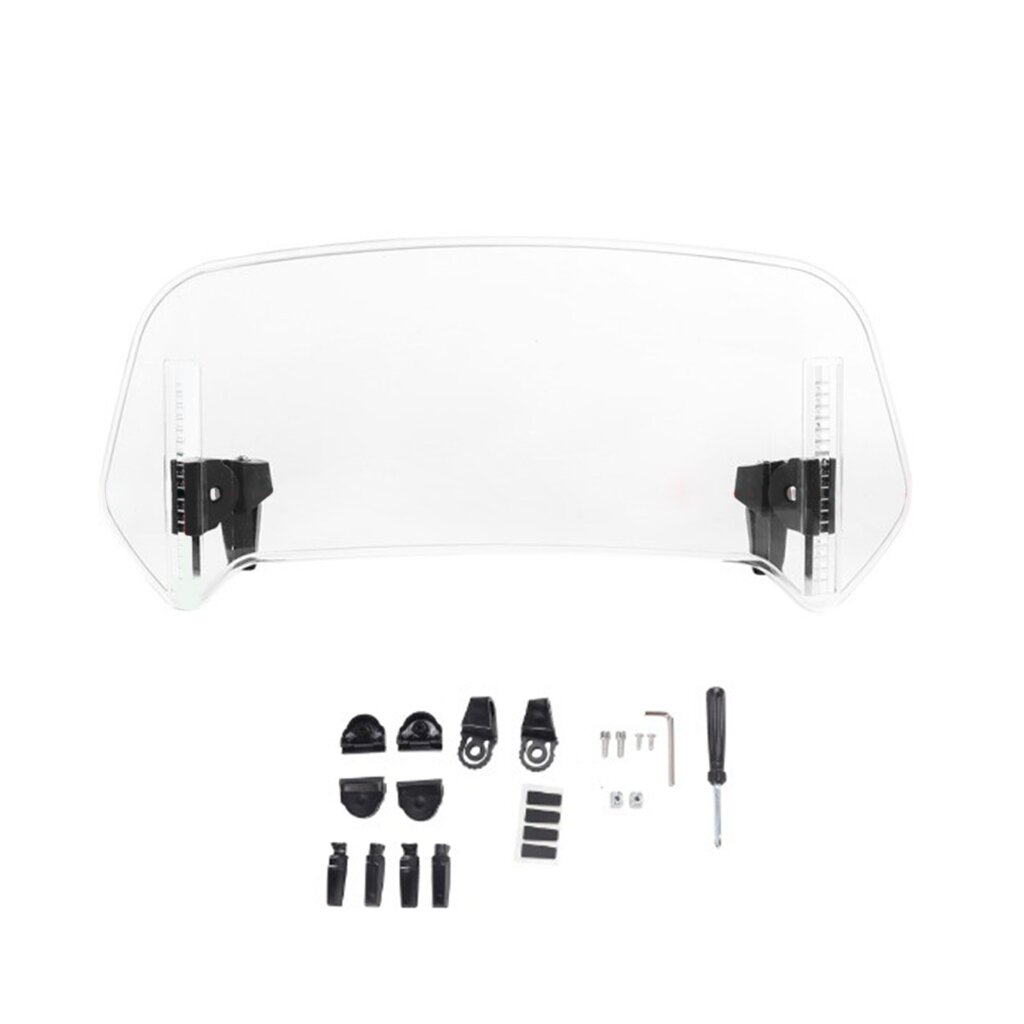 Ветровое стекло мотоцикла с высокой устойчивостью к воздействию песка, легко переносимая складная конструкция для пассажиров пригородных поездов и любителей активного отдыха