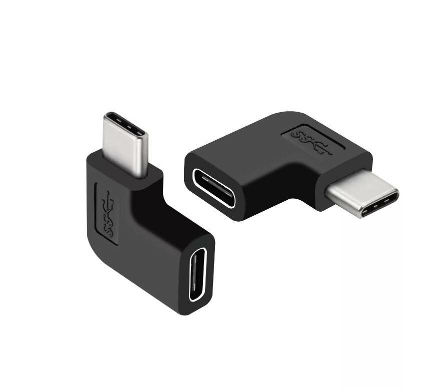 Адаптер переходник USB 3.1 Type-C -->Type-C угловой VCOM _1