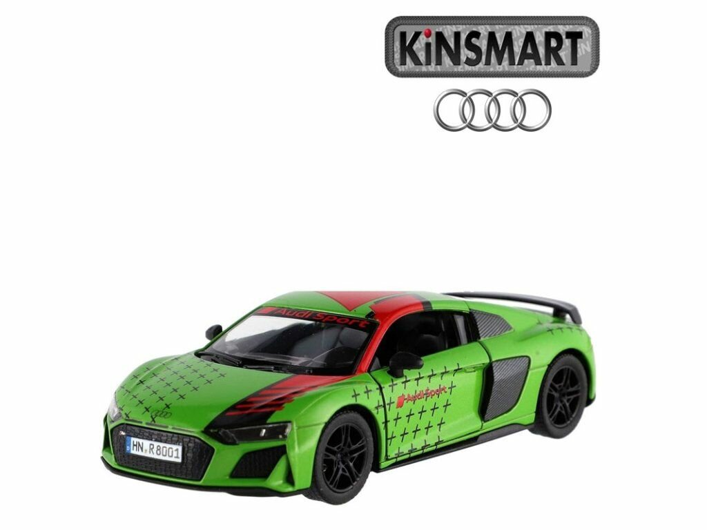 Модель машины KINSMART "Audi R8 Coupe" инерция 1:36