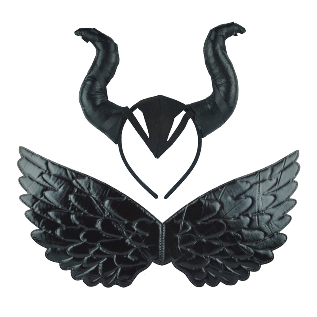 Крылья, эльфы, крылышки, демоны, рога, повязки на голову-крылья + повязки на голову