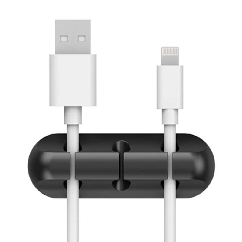 Автомобильные зажимы для проводов черные Black 3 ports