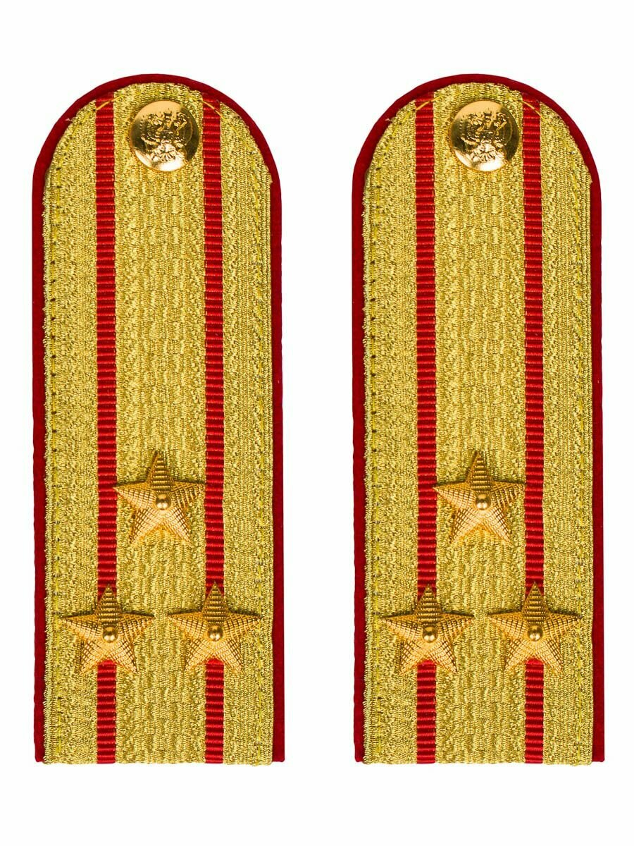 Погоны МВД парадные звание Полковник цвет золотой 752786