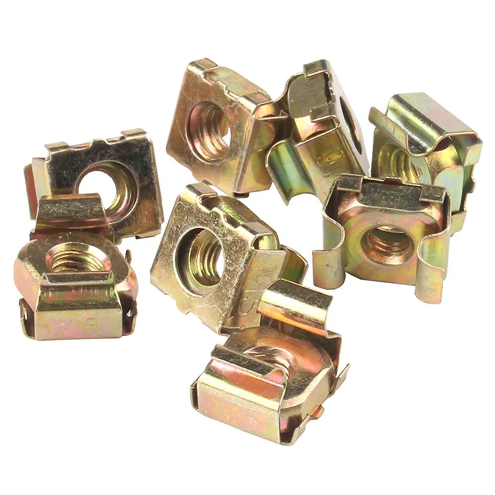 Кварцевые плавающие гайки GooBetter М4-М12 M6, 10pcs